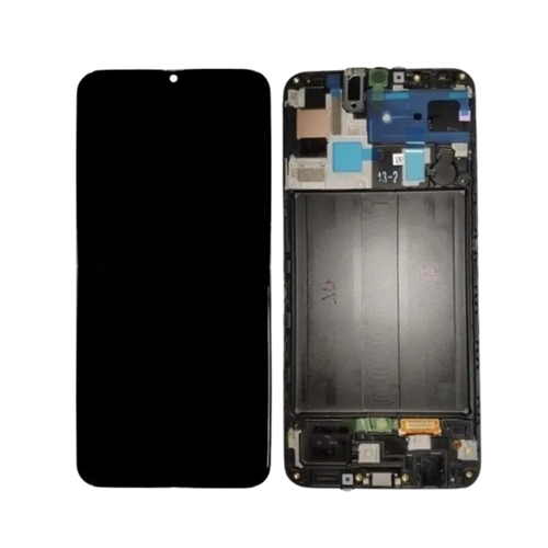 FRONTAL SAM A30 OLED C/ ARO - Frontal Sam A30 / A50 Oled Com Aro - SAMSUNG