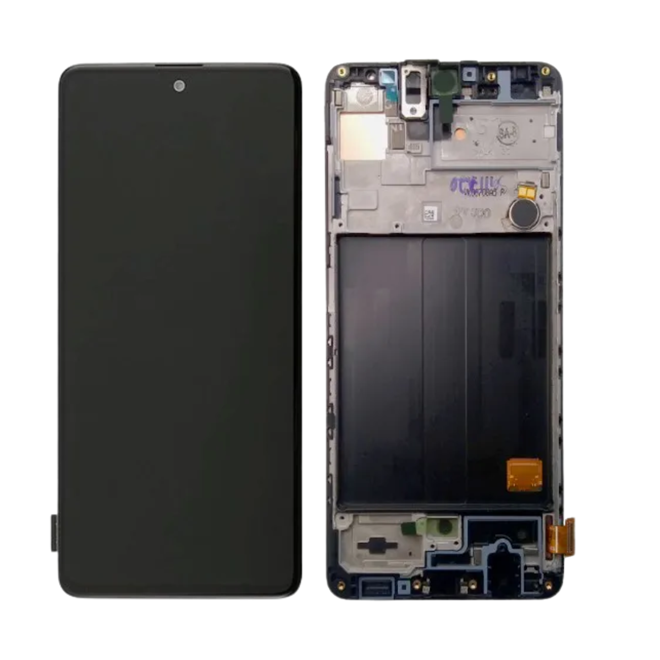 FRONTAL SAM A51 OLED C/ ARO - Frontal Sam A51 / A515 Oled Com Aro - SAMSUNG