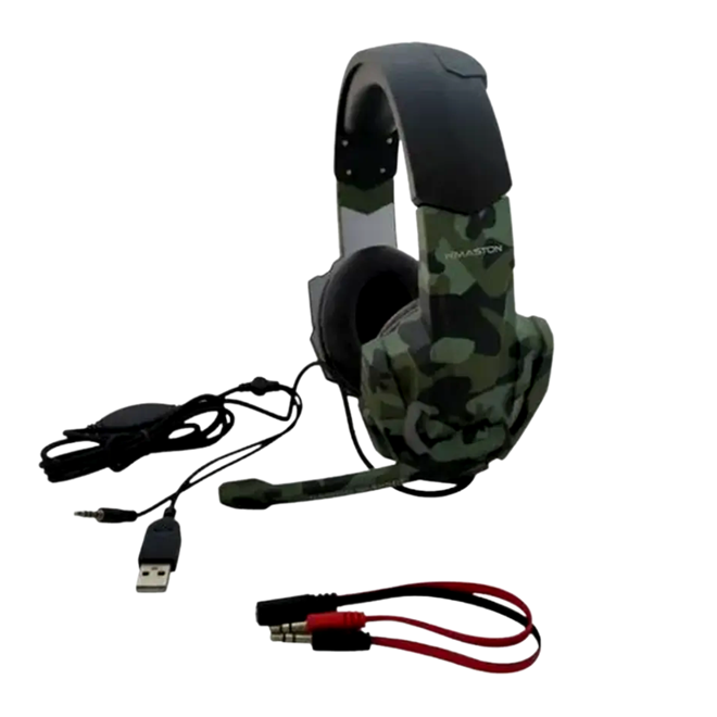 FONE GAME HMASTON MOD EJ970 - Fone Gamer Headset Hmaston EJ-970 - HMASTON