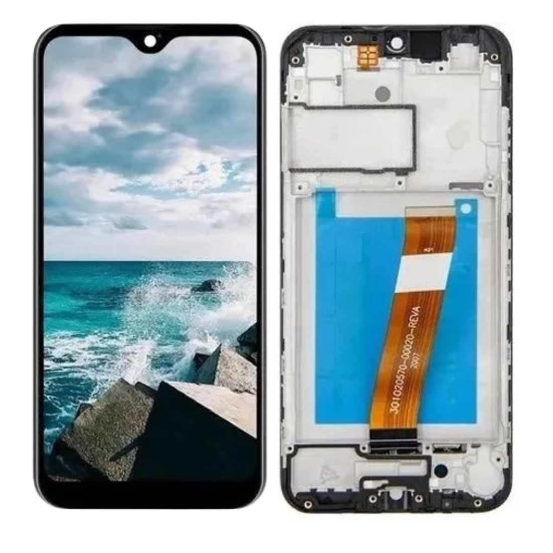 FRONTAL SAM A01 VERSÃO M C/ ARO - Frontal Sam A01 Versão M Com Aro ...