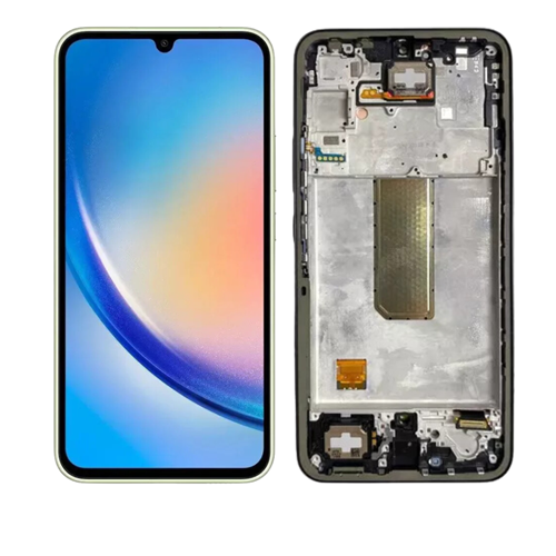 Frontal Sam A34 5g A346 Orig Nacional Com Aro - Frontal Sam A34 5g A346 ...